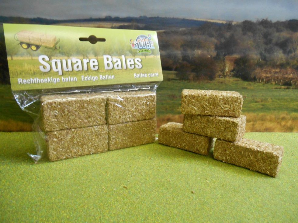 1/32 Square Hay Bales - Kinder Farm Toys